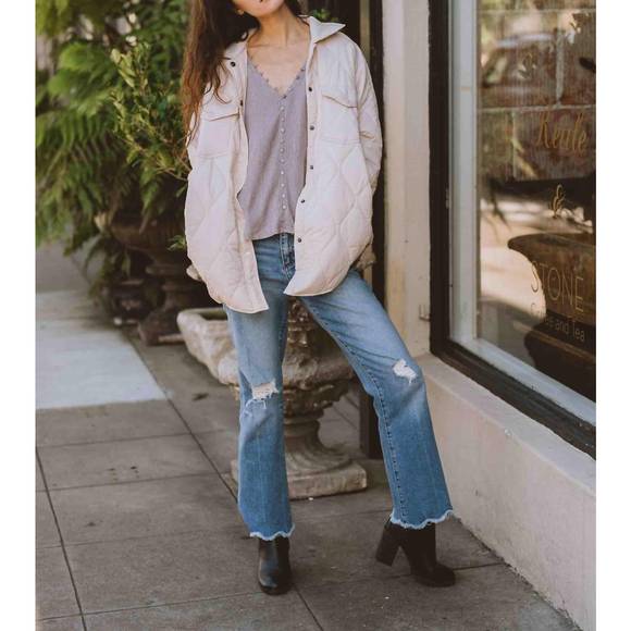 Velvet Heart | Jackets & Coats | New Velvet Heart Quilted Lightweight ...